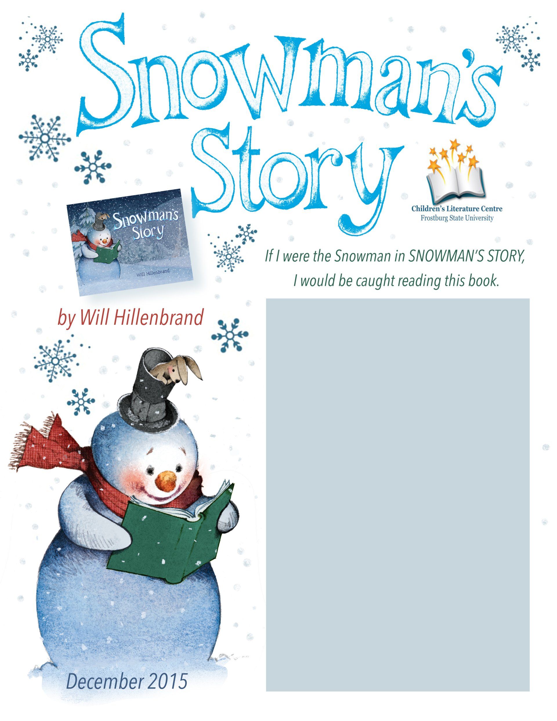 Snowman's Story Activities