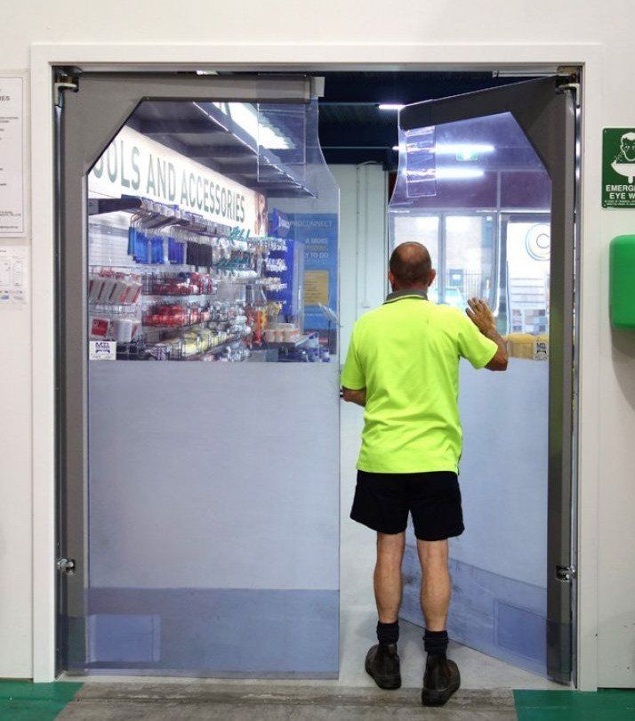 Flexible Swing Doors | Melbourne | M.T.I.Qualos Pty Ltd