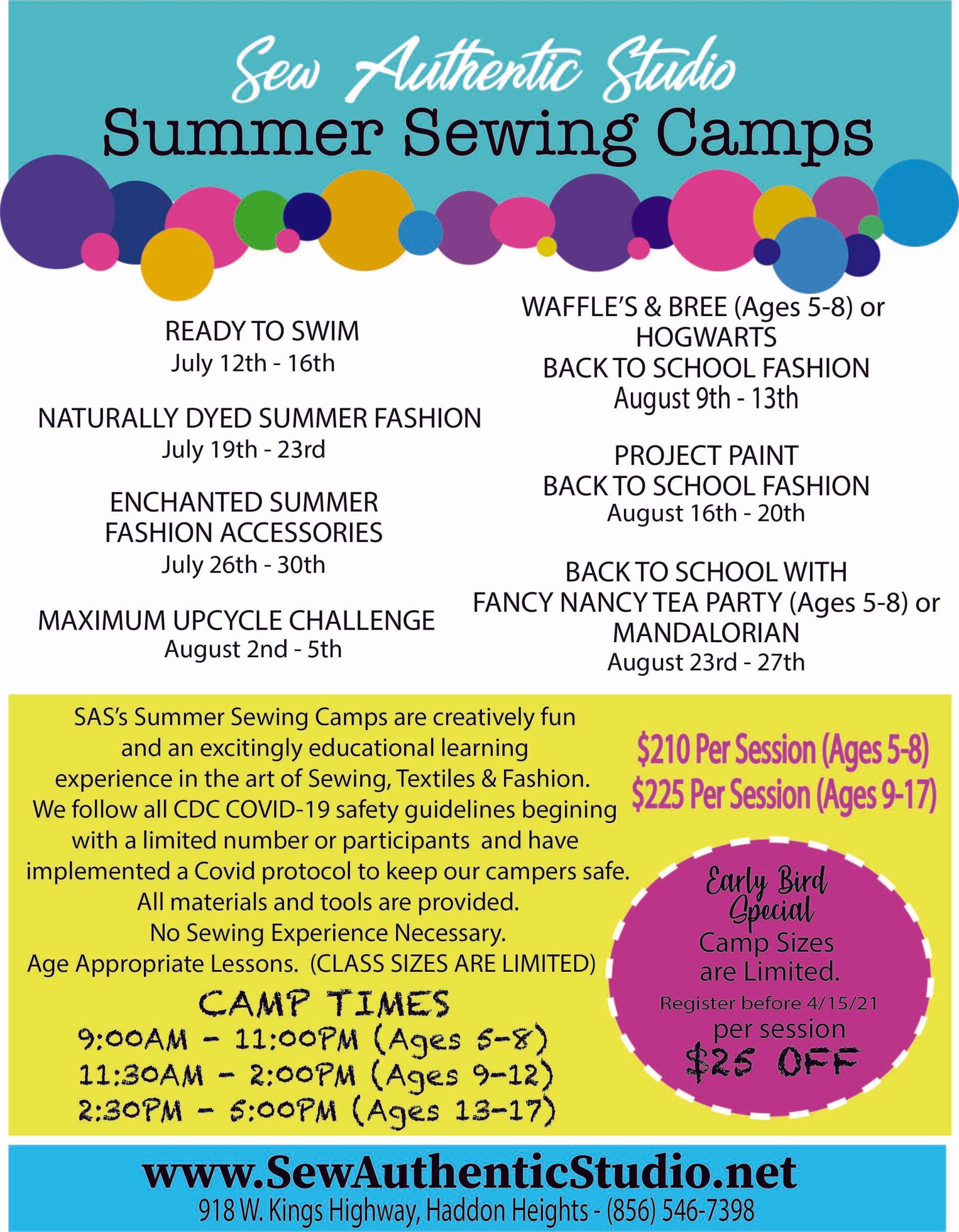 Sewing Class | Haddon Heights, NJ | Sew Authentic Studio