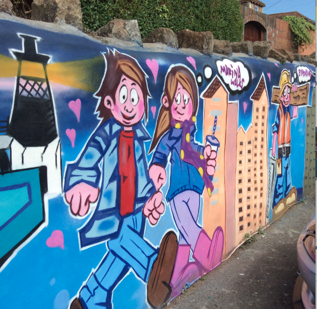 Graffiti Mural Projects for Schools, Youth Clubs and Community Groups.