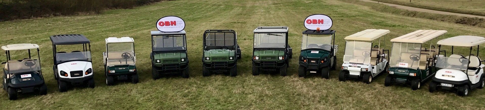 Oliver Buggy Hire, Golf Buggy Hire, Mule Hire, Gator Hire, OBH