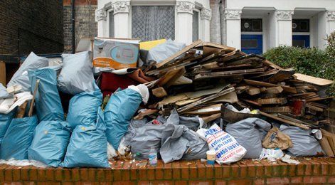 Domestic waste clearance in Central & North London