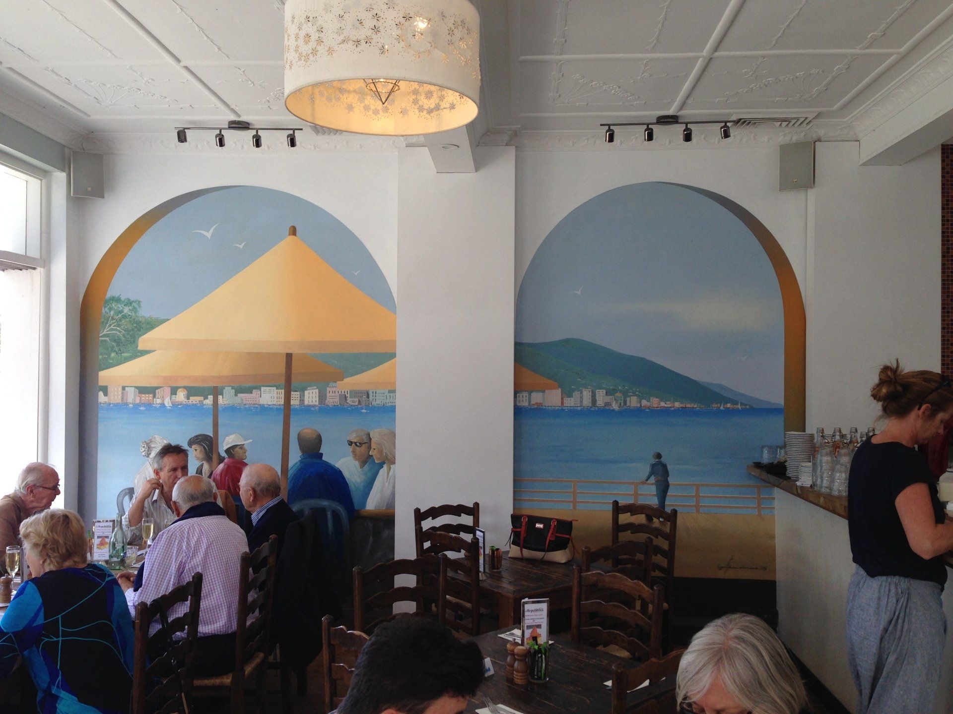 Italian Restaurant Murals