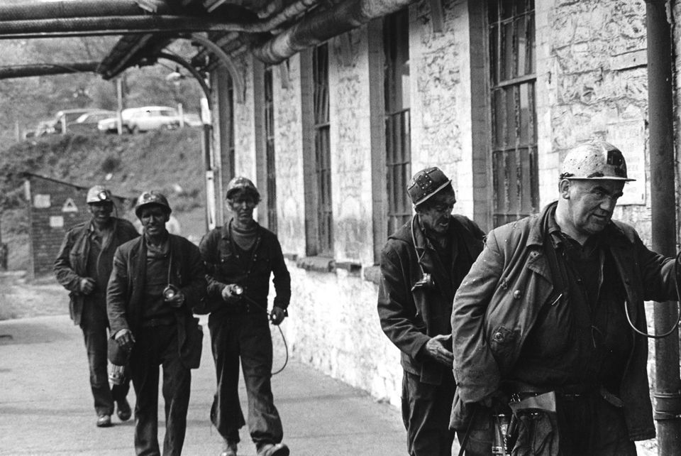 Welsh Miners in the late 1970s