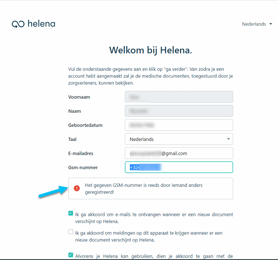 Ik heb geen gsm-nummer of wij hebben één gsm, hoe maken we voor elk van ...