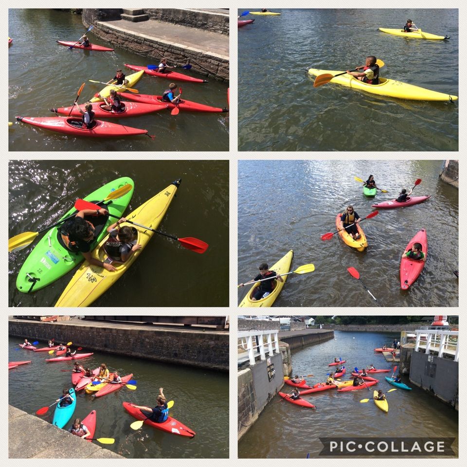 Year 5 Kayaking & Raft building