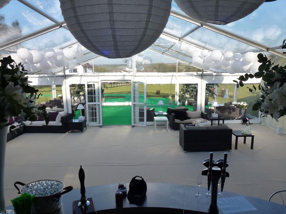 Clear Marquees for events | Transparent clear roofs and walls