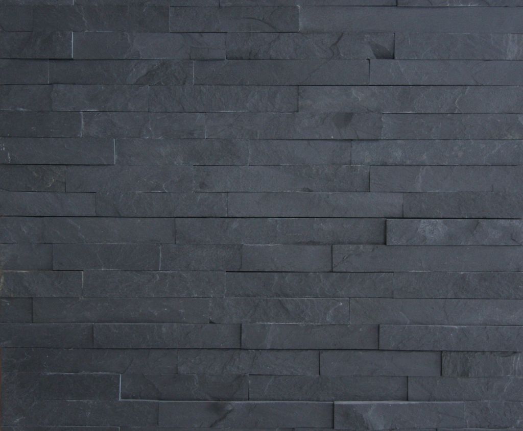 3D Basalt Black Stone Panels | Real Stone Cladding UK Stone Suppliers