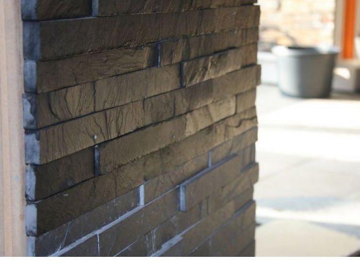 3D Basalt Black Stone Panels | Real Stone Cladding UK Stone Suppliers