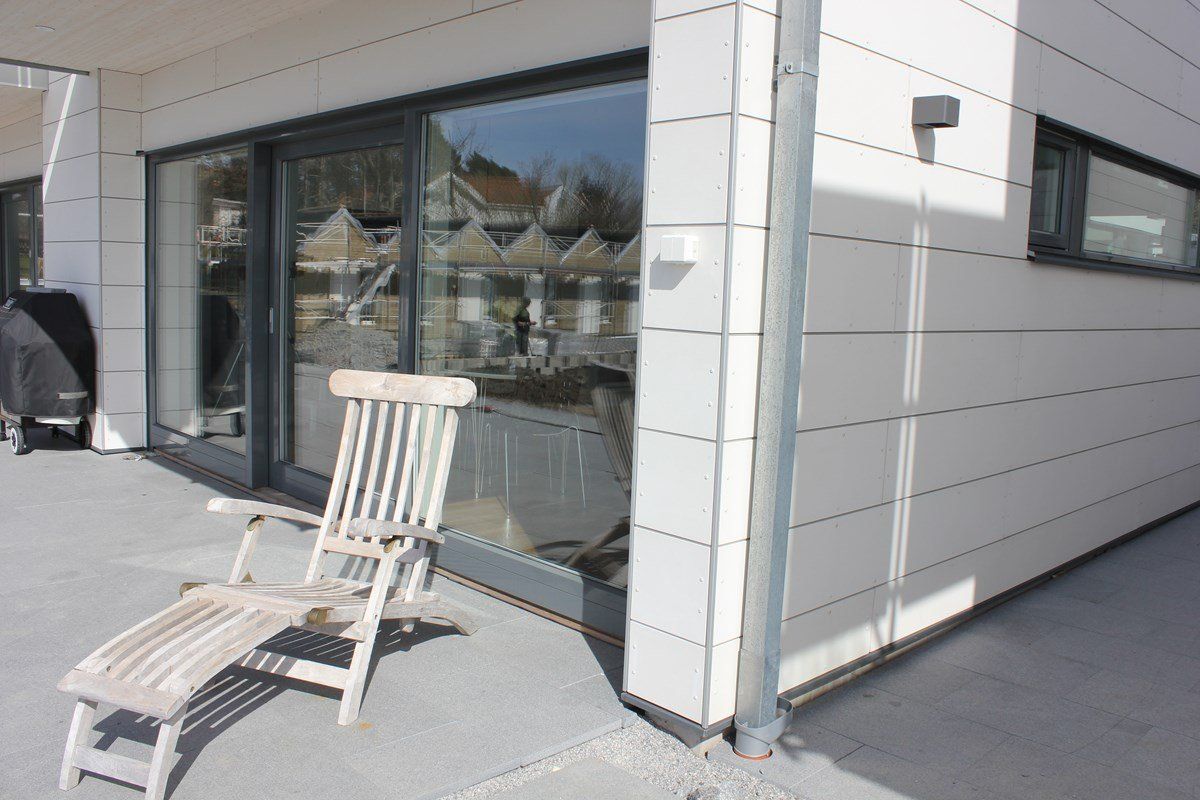 Fibre Cement Cladding. Board, Panels | Real Sandstone Cladding UK Stone ...