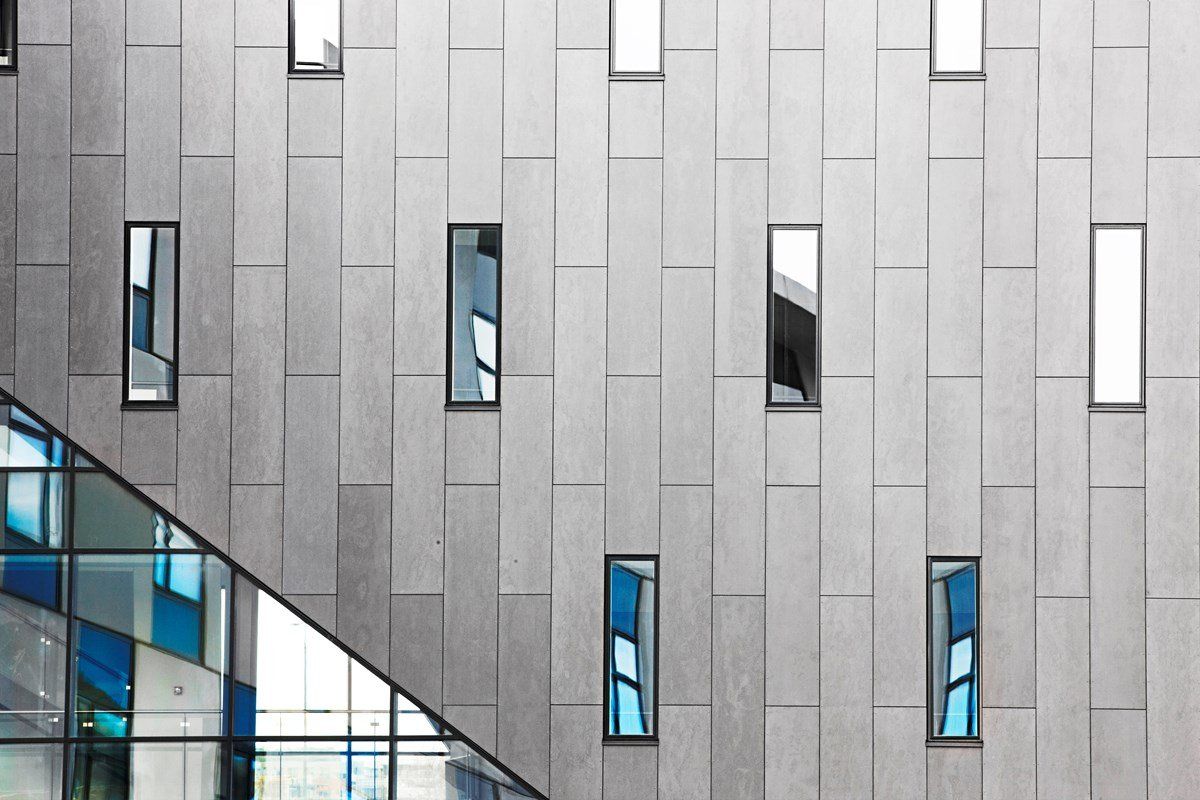 Fibre Cement Cladding. Board, Panels | Real Sandstone Cladding UK Stone ...