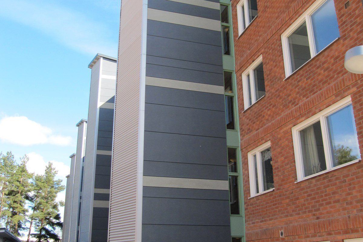 Fibre Cement Cladding. Board, Panels | Real Sandstone Cladding UK Stone ...