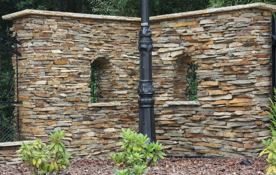 Gloria Natural Coursed Stone - Natural Quartz | Real Stone Cladding UK