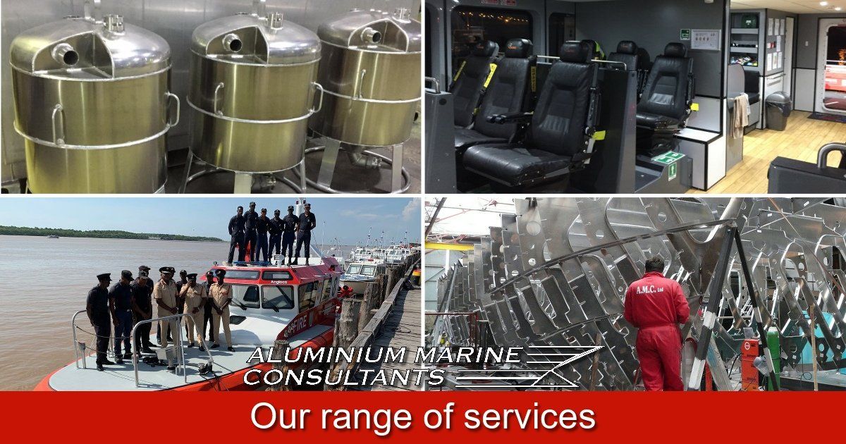 Our Range Of Marine Services | Aluminium Marine Consultants