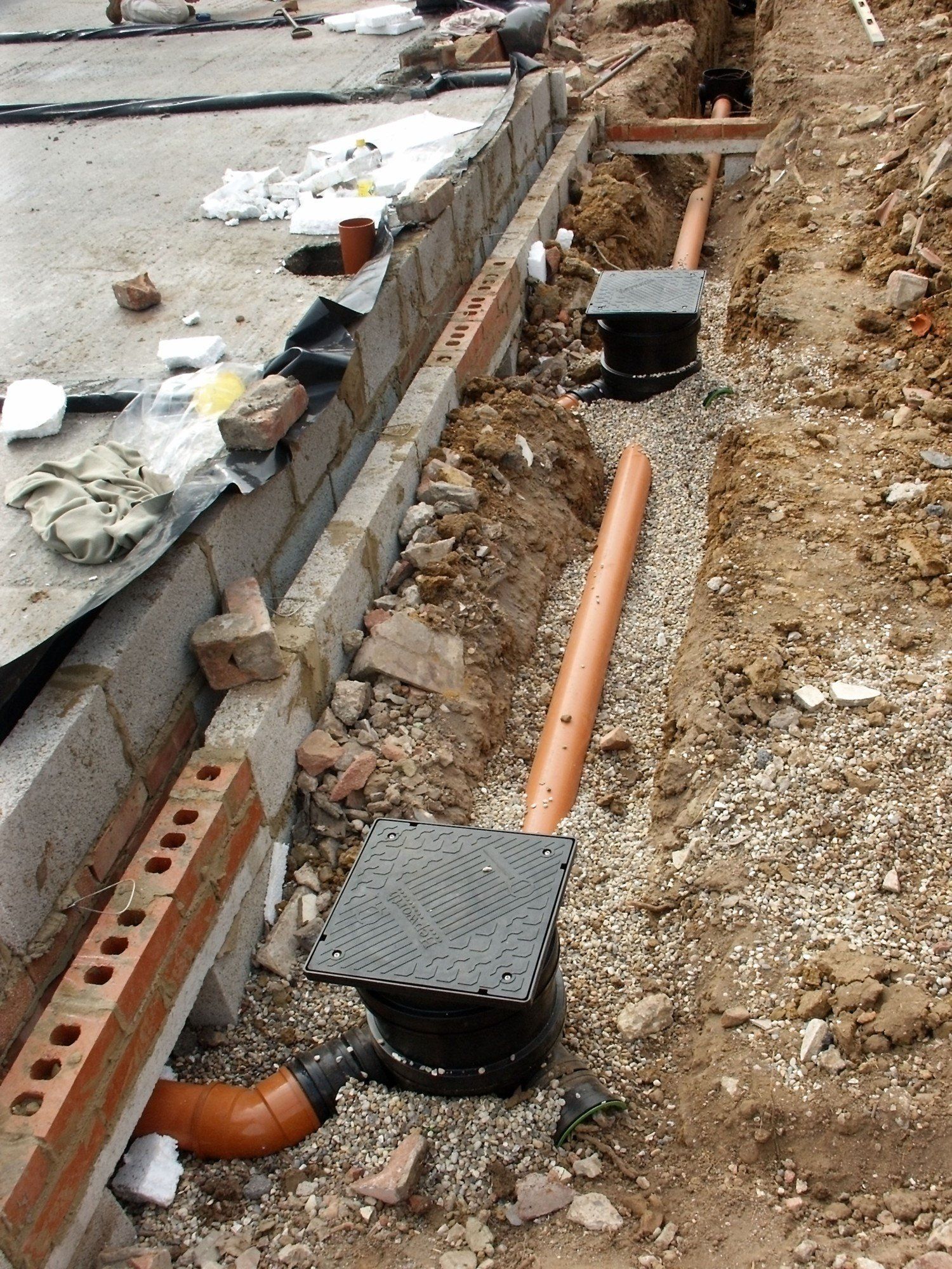 Groundworks & drainage | Alexandra Builders Ltd