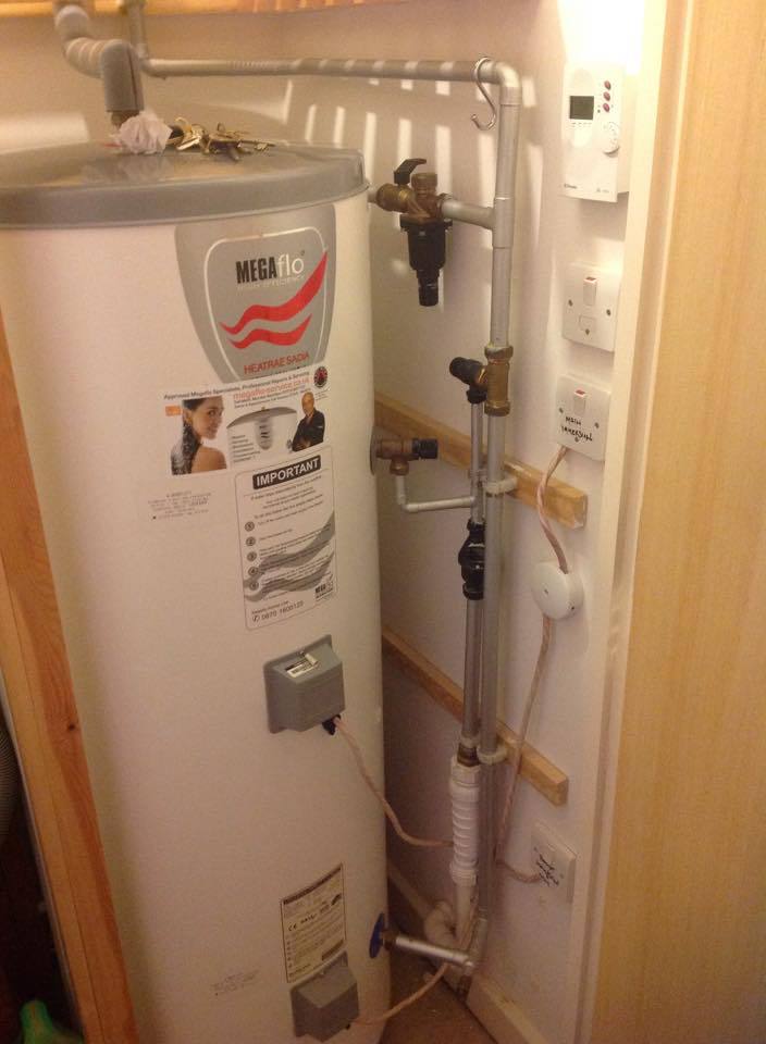 Megaflo Unvented Cylinder Installations