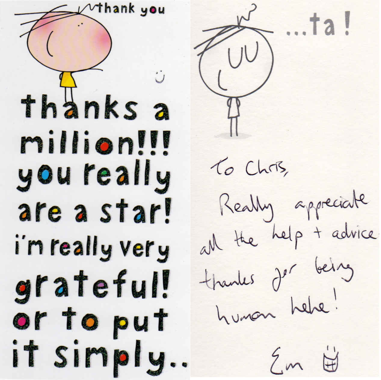 Thank You Cards to Drive Safe Driving School