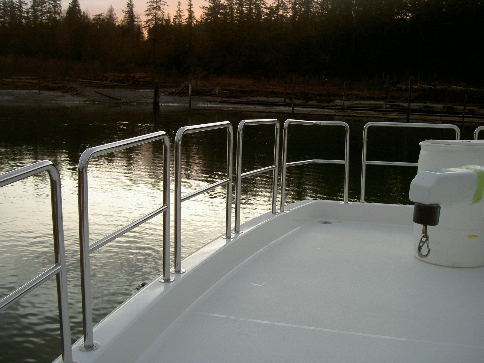 Swim Platform Staple Rails | Tanner Manufacturing & Design, Inc.