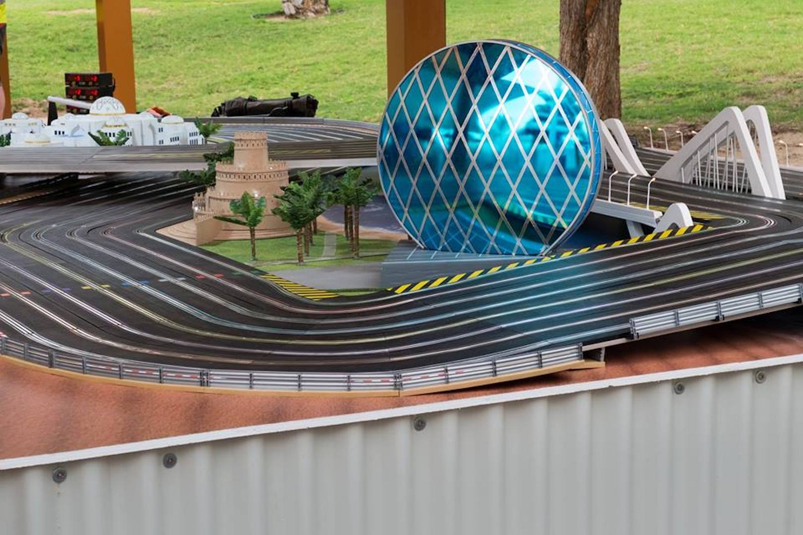 Scalextric 8 Lane Track - The Racing Room