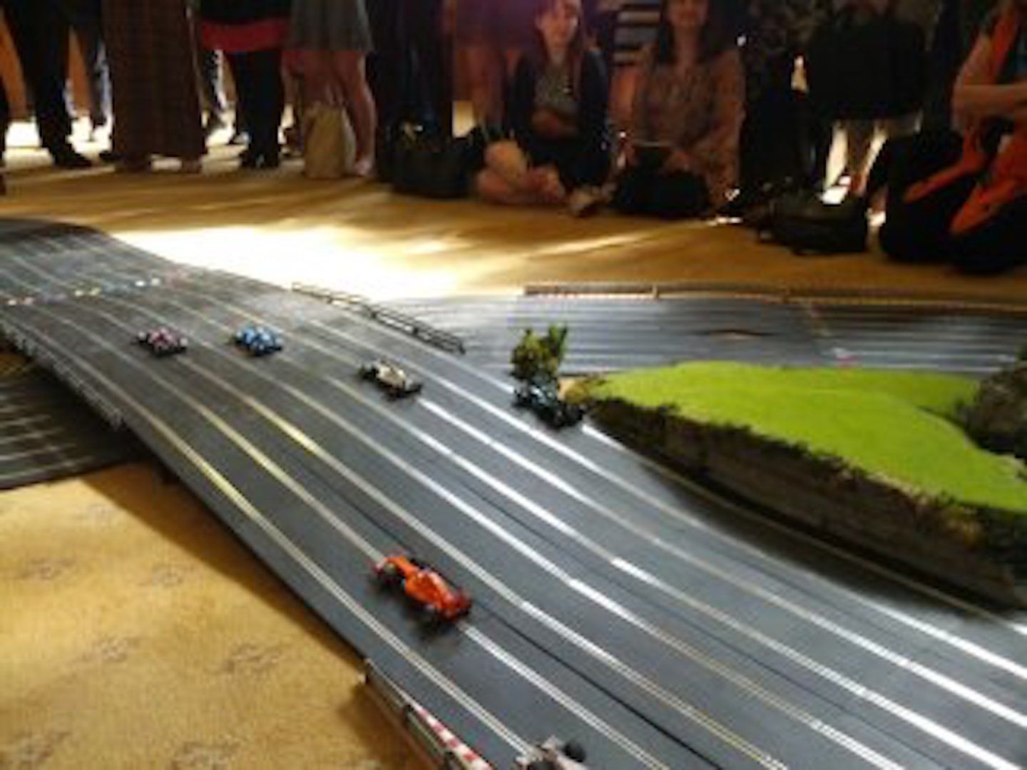Scalextric 8 Lane Track - The Racing Room