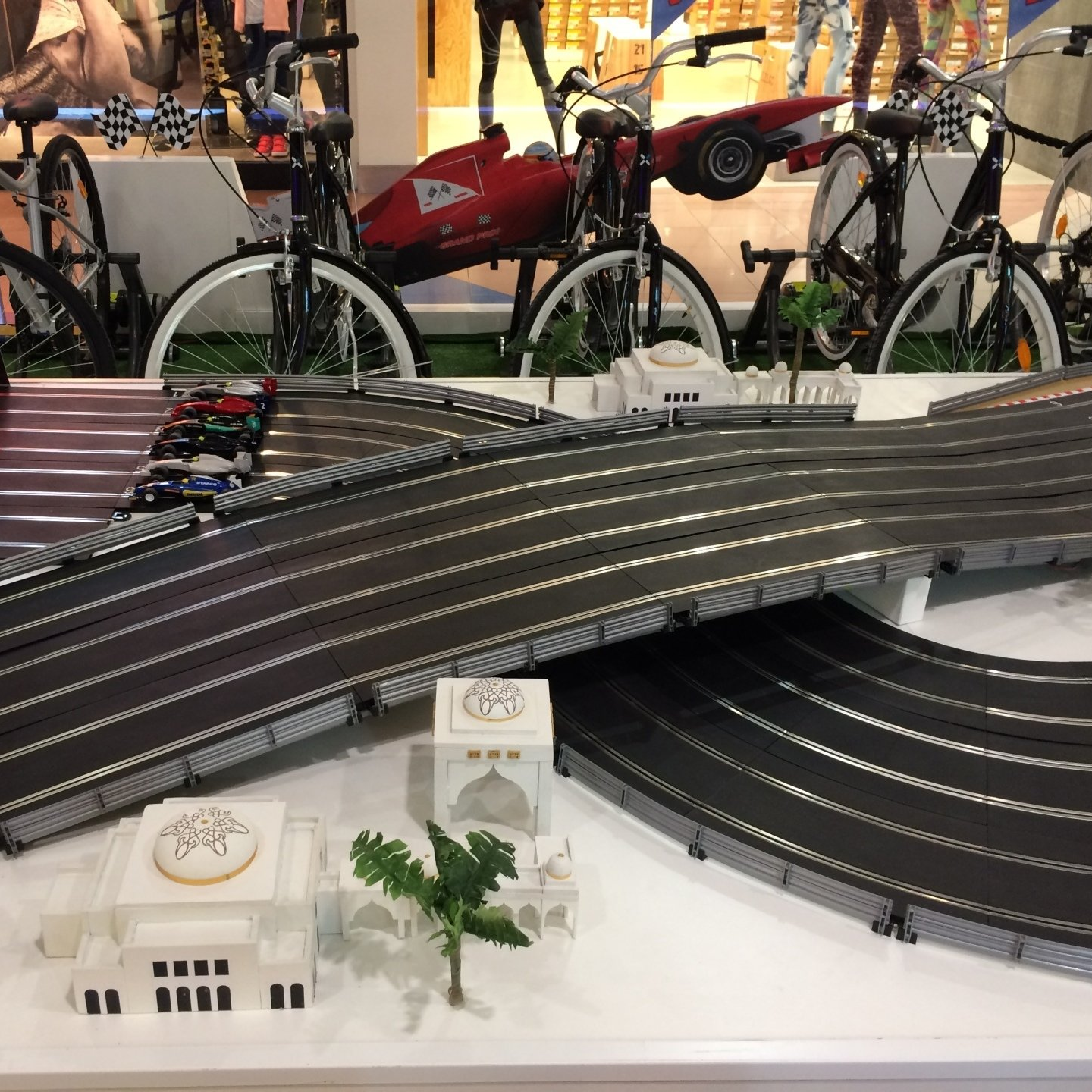 Scalextric 8 Lane Track - The Racing Room