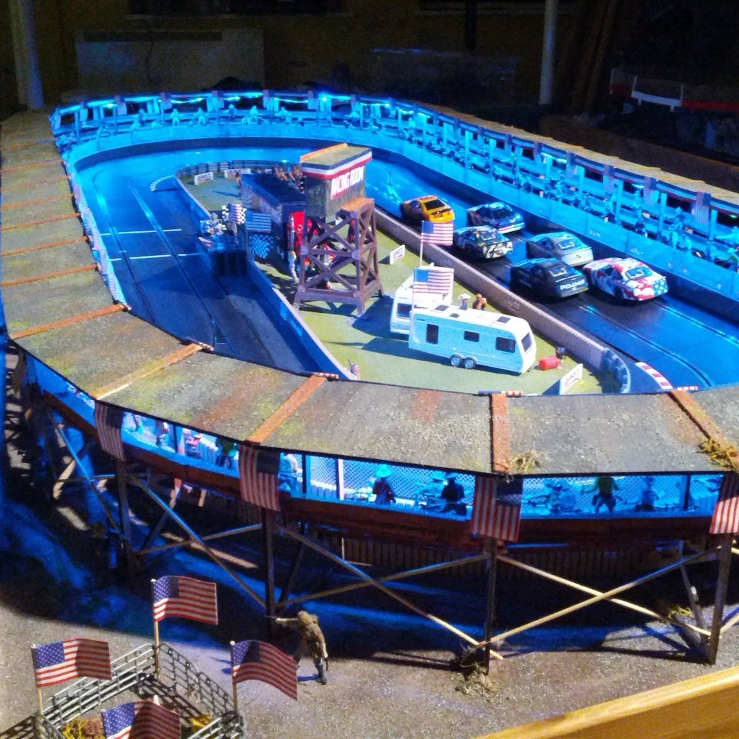 Scalextric Nascar Track - The Racing Room
