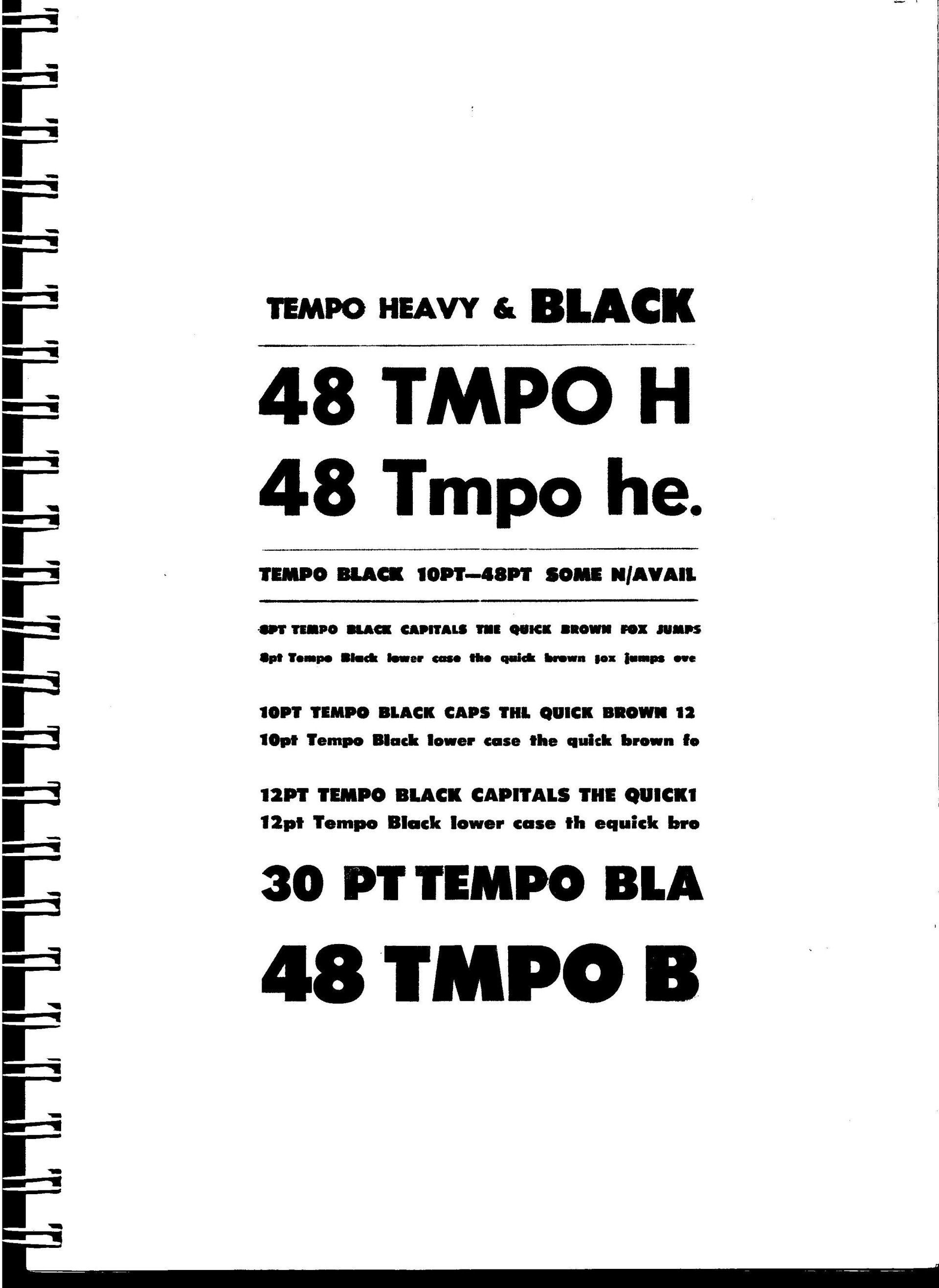Typeset Fonts