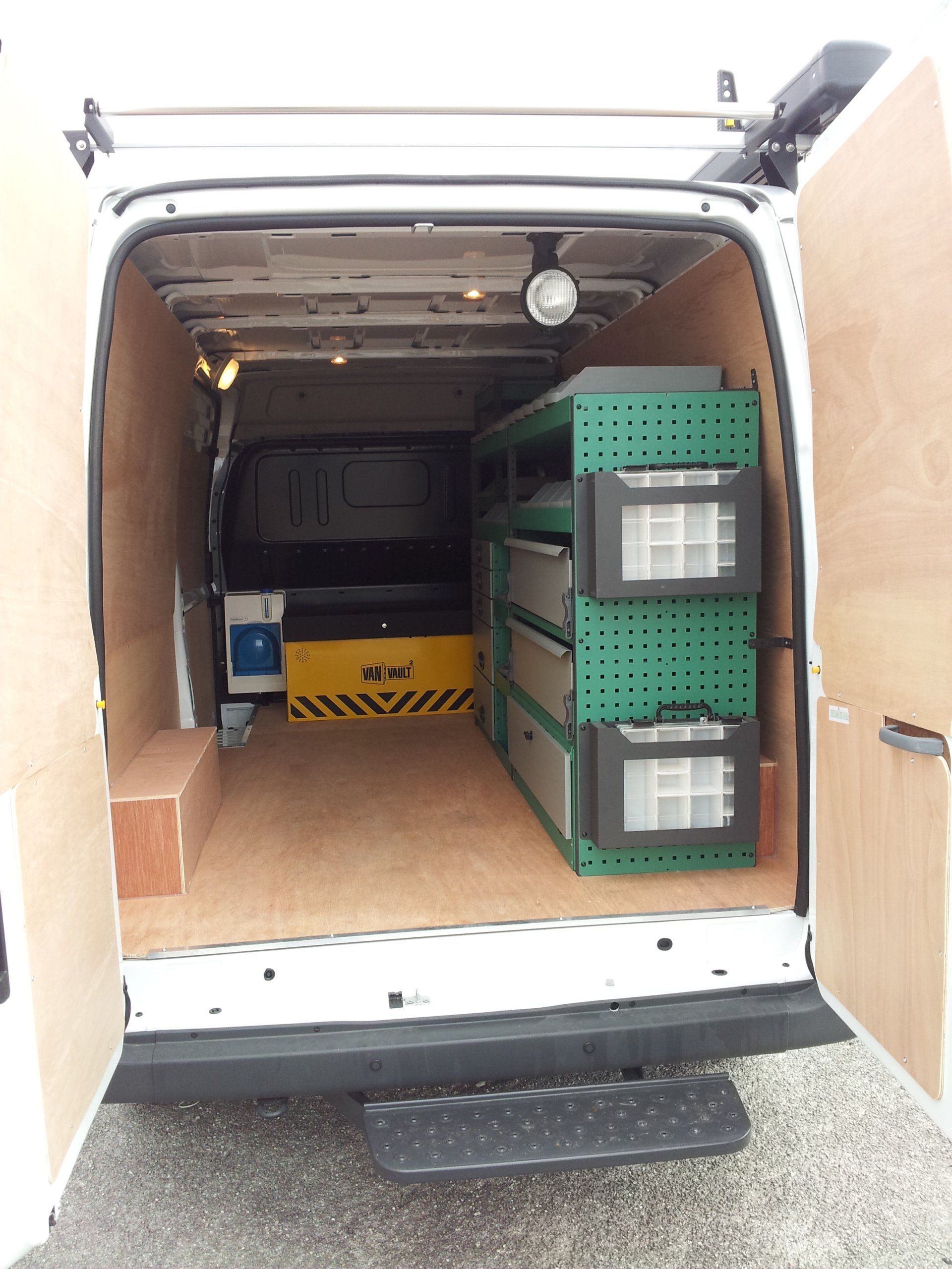 Vehicle racking installation | Mayfair Designs Ltd