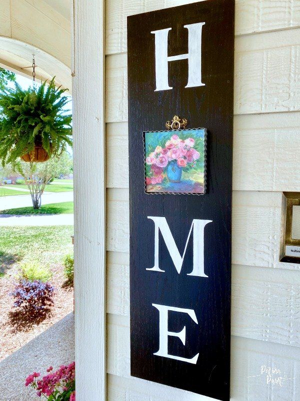 How To Make A HOME Sign