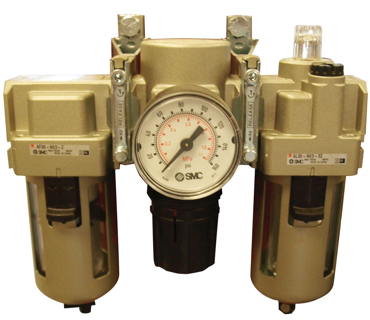 Filters, Regulators, and Pressure gauges - Manus Abrasive