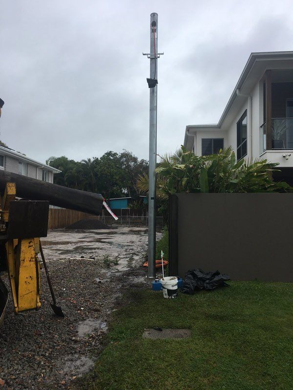 Steel Power Poles in South-East Queensland | Cluffs Power Poles SEQ