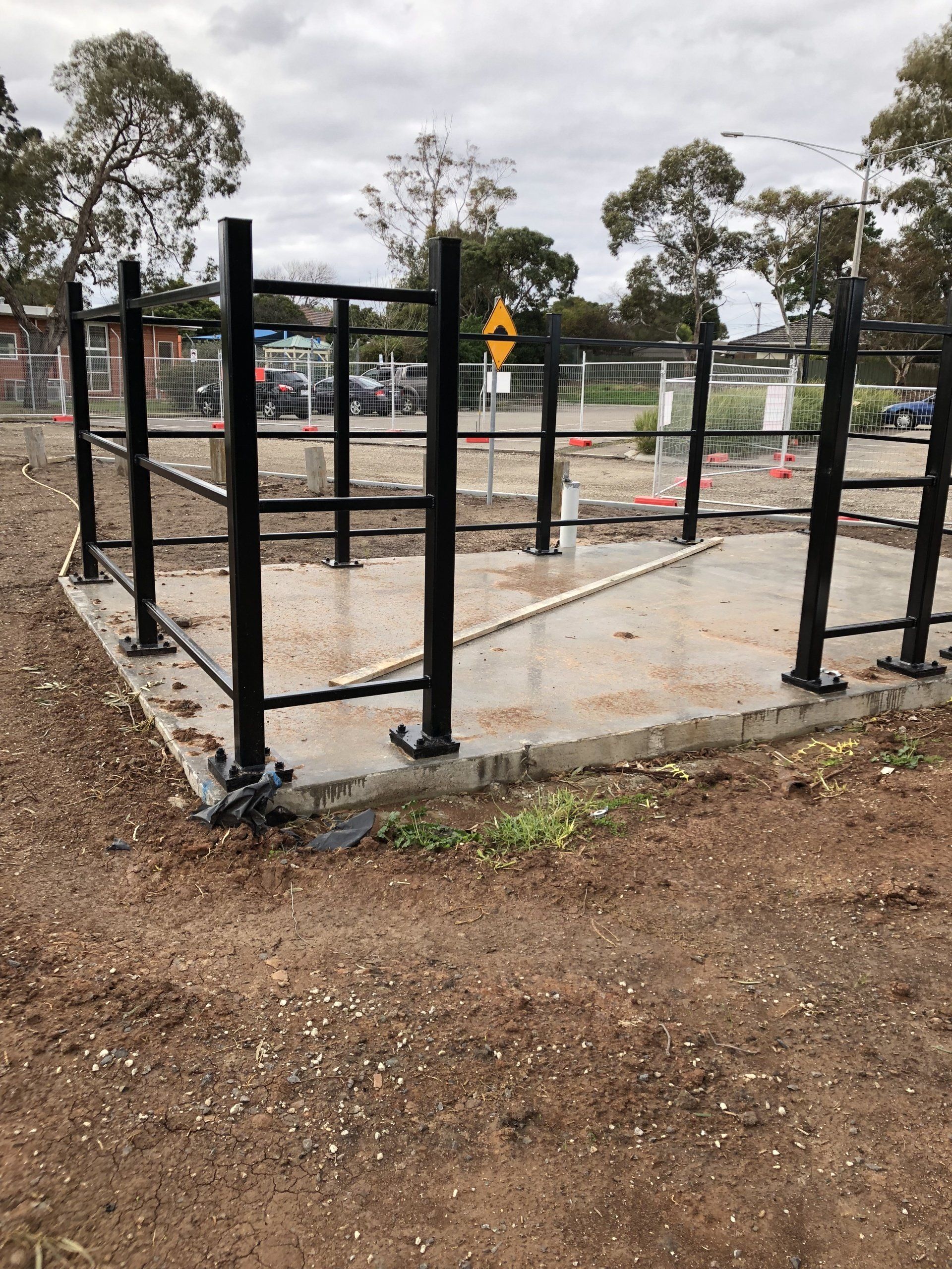 Steel Fencing Melbourne | Steel Fencing Projects | Diamond Fence