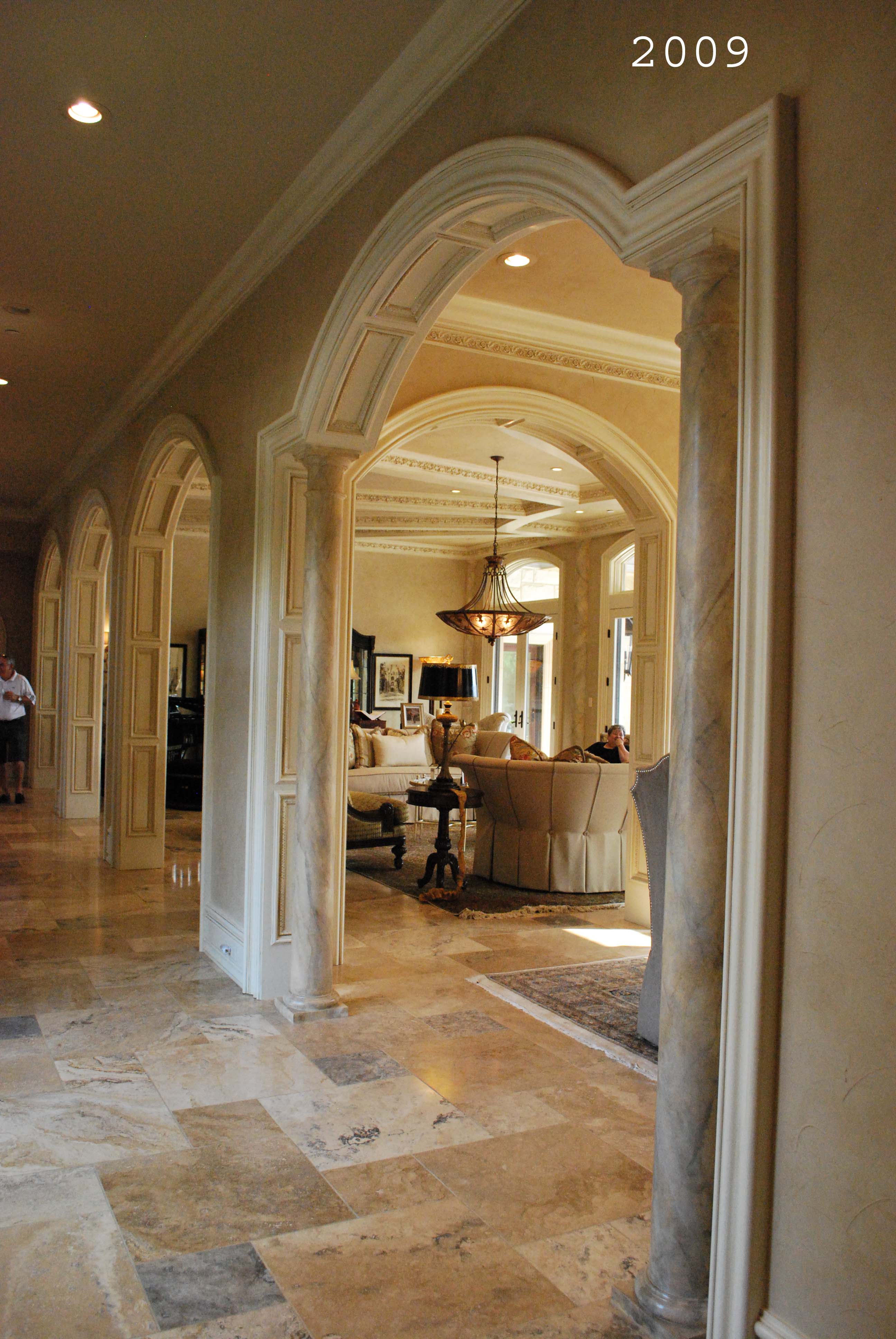 Vaulted Interior Archway Moulding | Rise Options for Arched Entryways