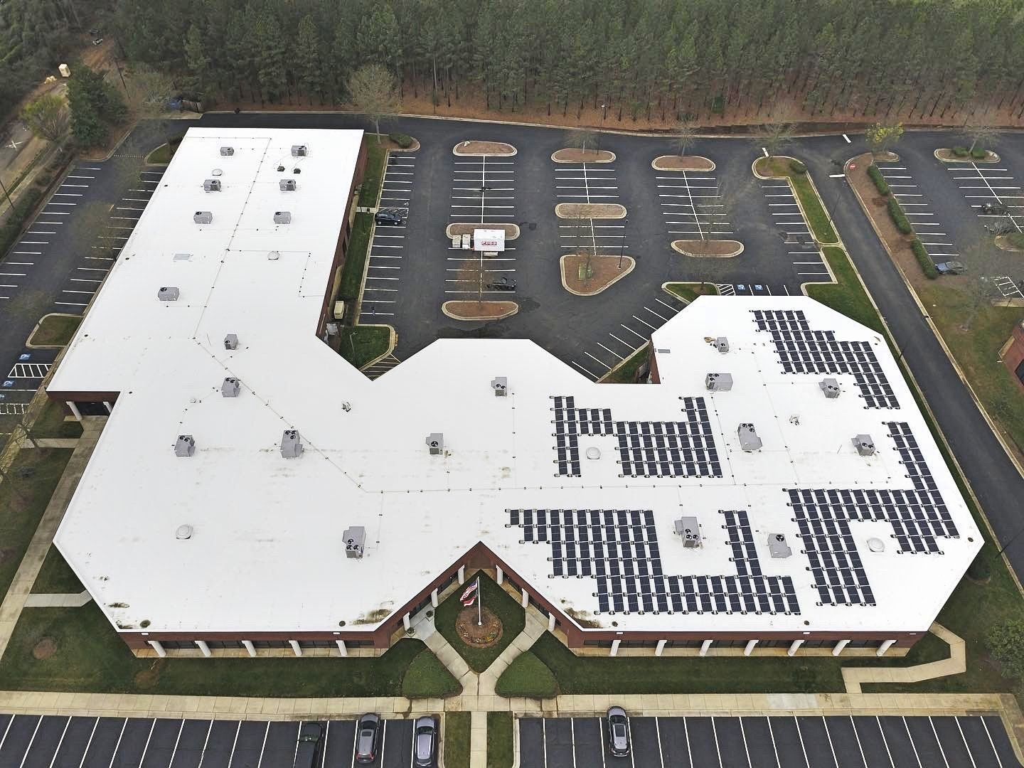 Commercial Solar System Installation in North Carolina | 8MSolar