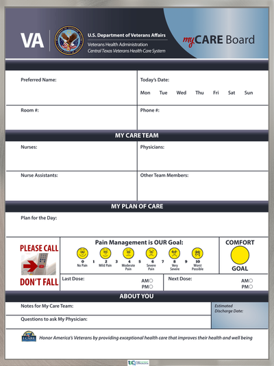 TPC Works - Hospital Whiteboards & Admit Discharge Folders