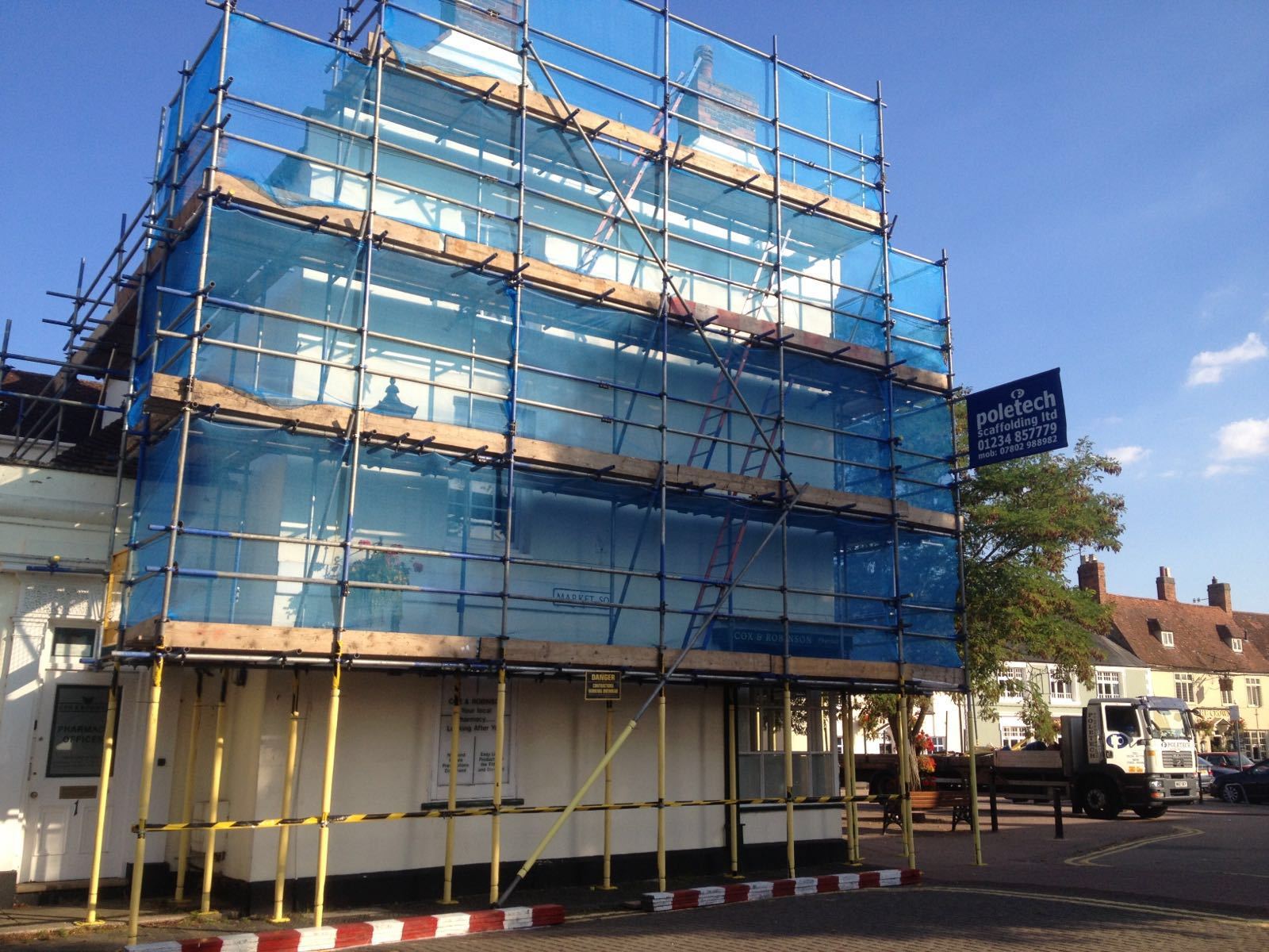 Scaffolding projects | Poletech Scaffolding Ltd