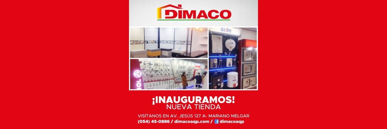 Productos para acabados de construcción en Arequipa con DIMACO S.A.C.