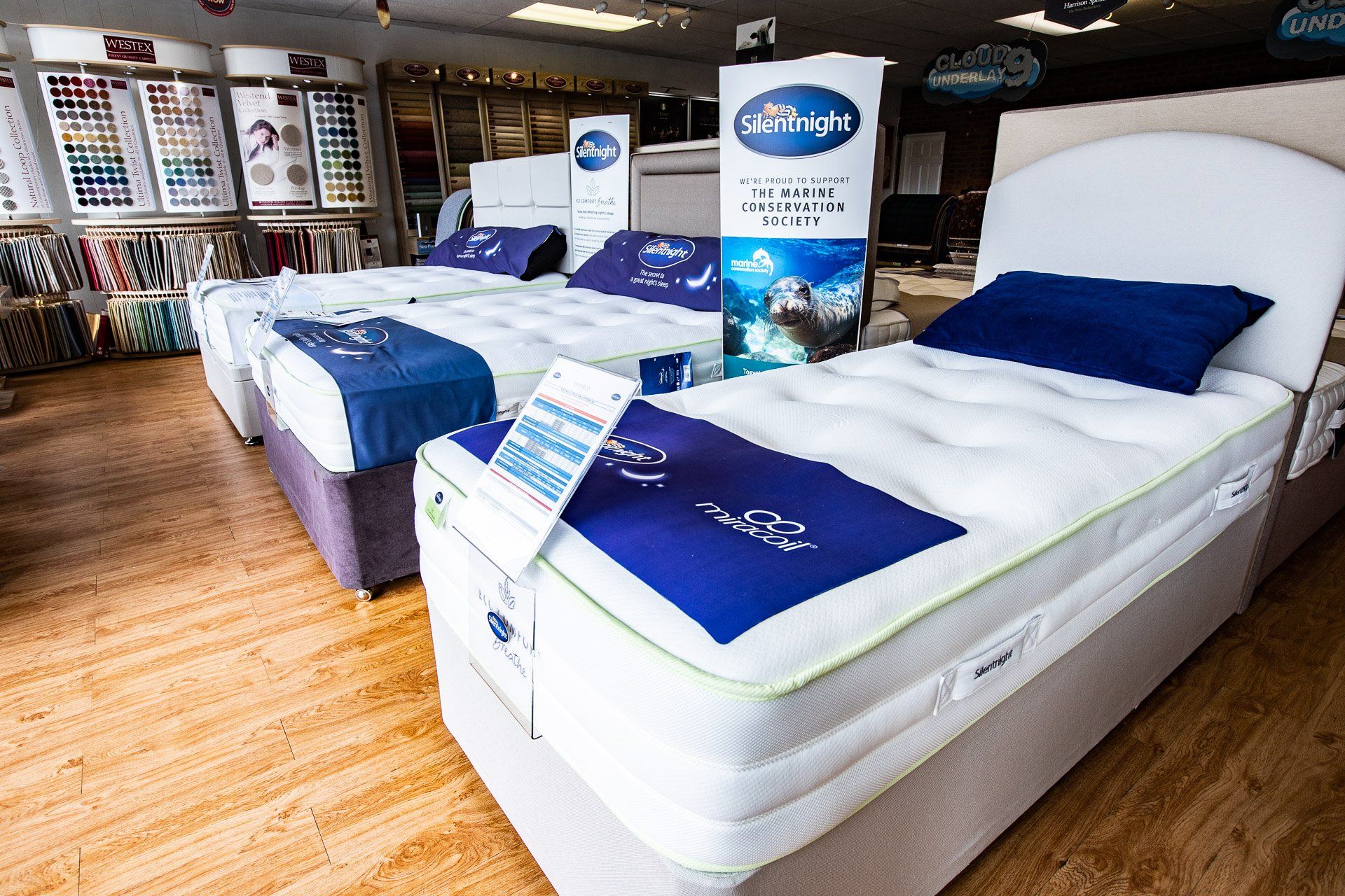 Carpets in Scarborough, beds and vinyl flooring