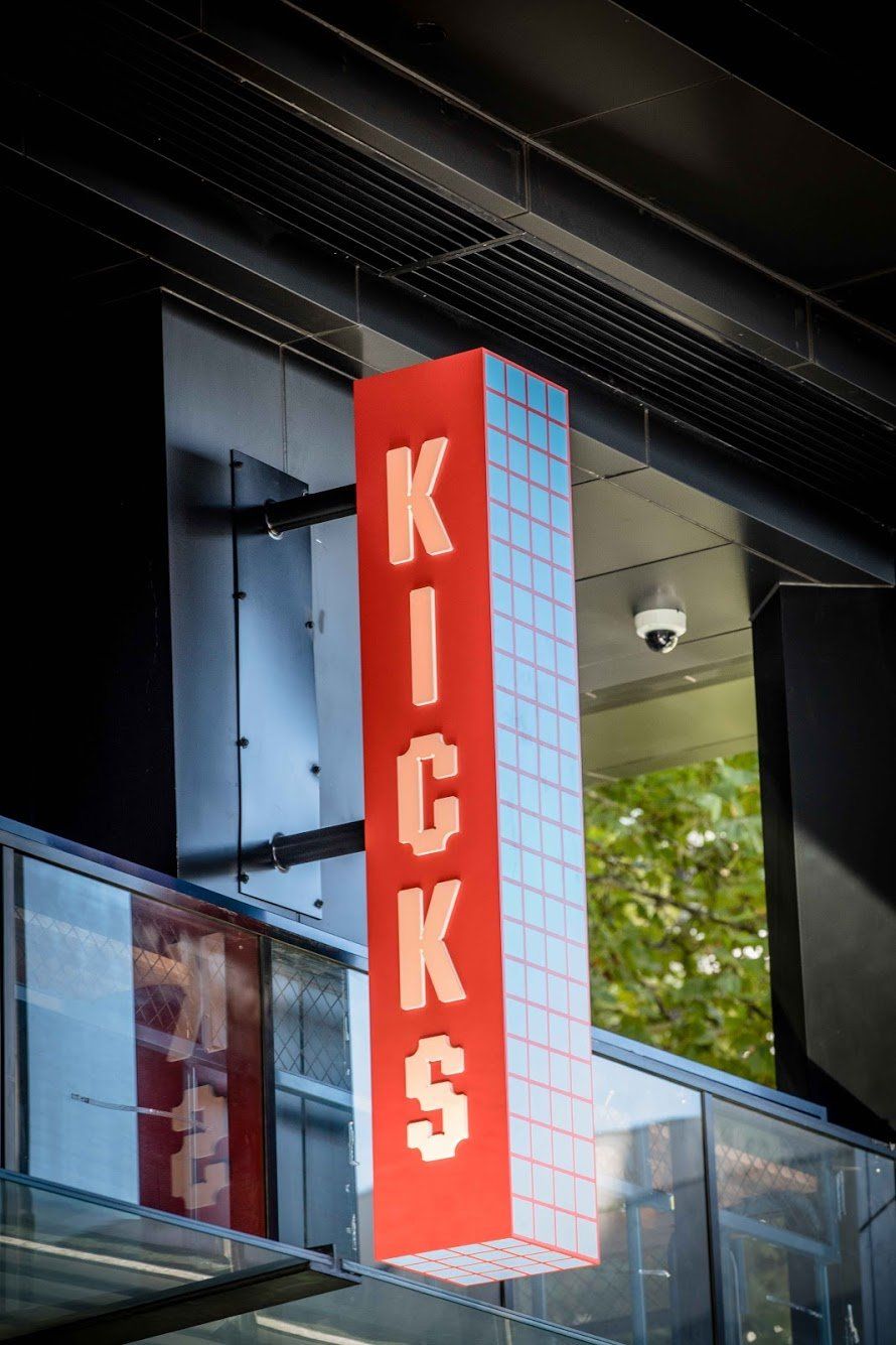 KICKS Melbourne Sports Restaurant and Bar.