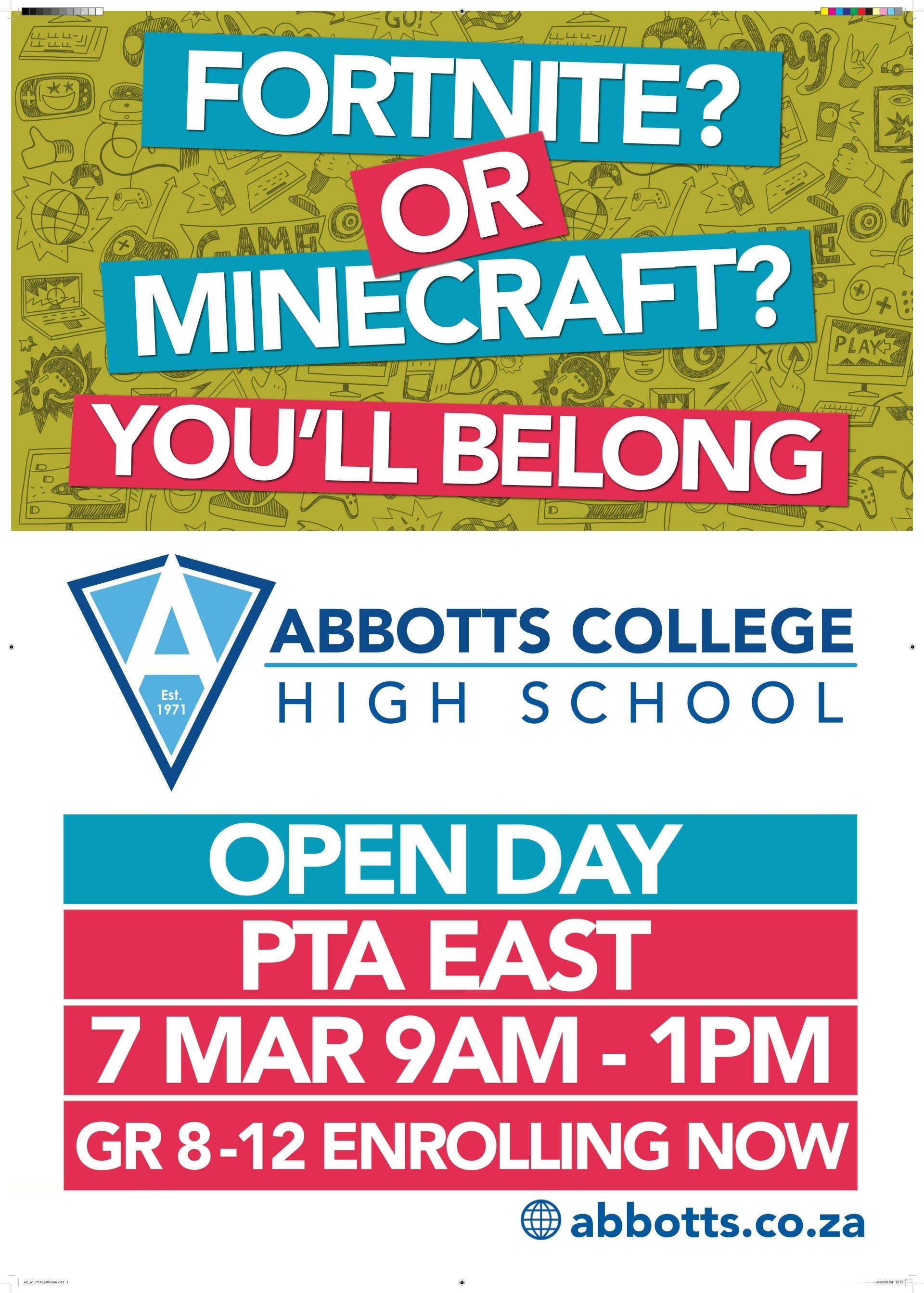Private High School in Pretoria | East Pretoria | Abbotts College