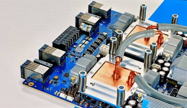 The TPU is literally out there