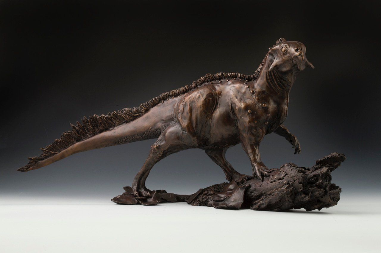 Aquilops Americanus Sculpture in Bronze