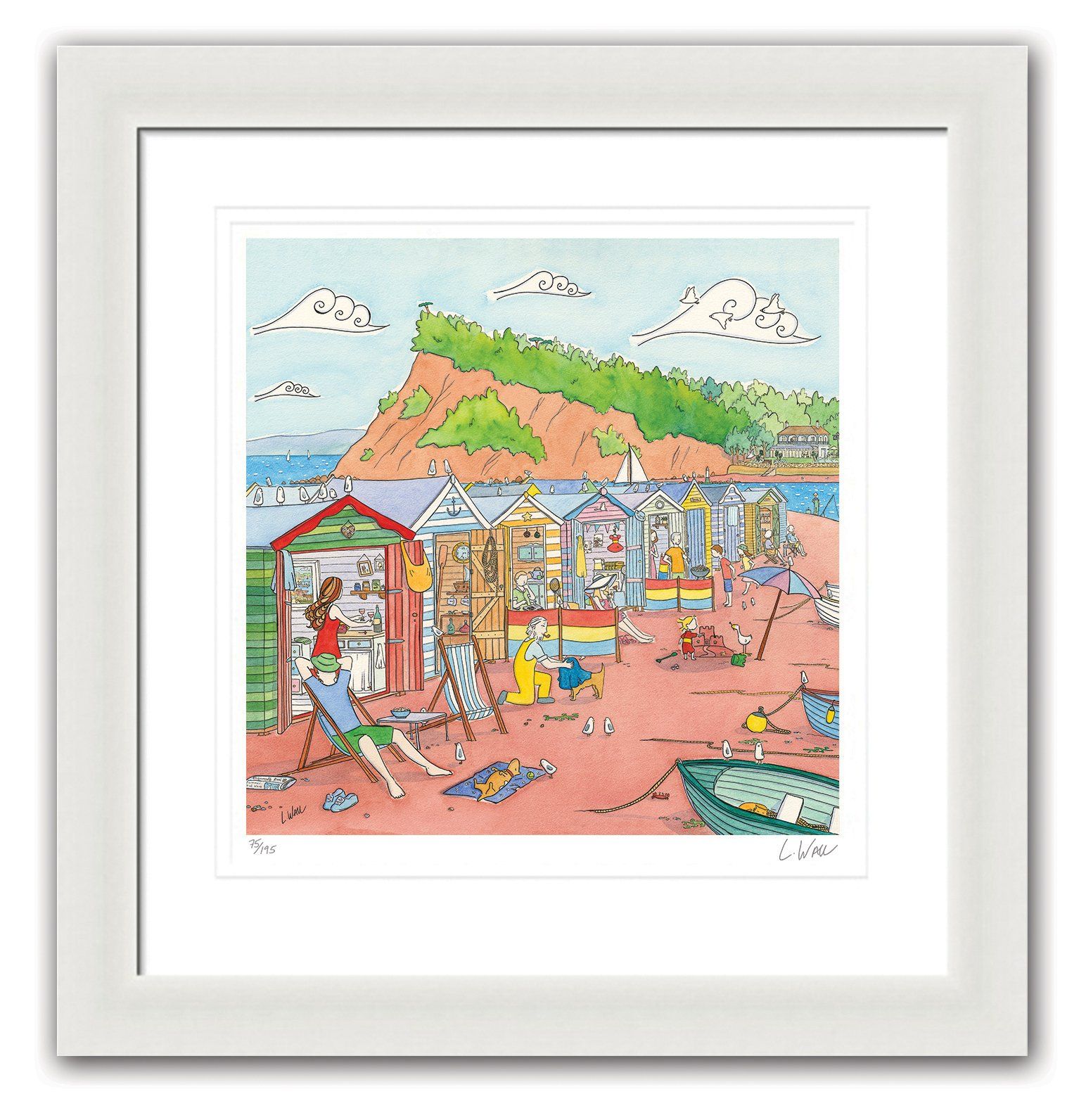 Artwork by Laura Wall, Teignmouth