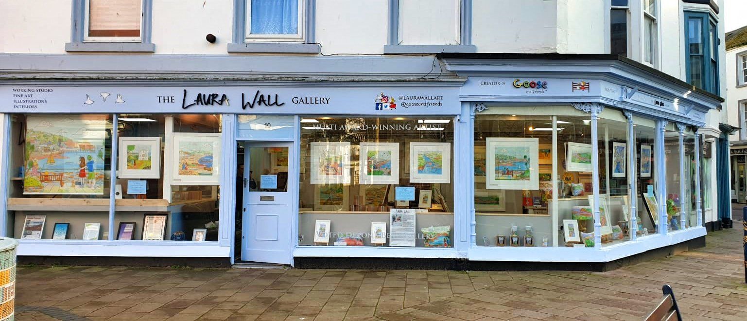 Laura Wall Artist and Illustrator. Devon's best art gallery
