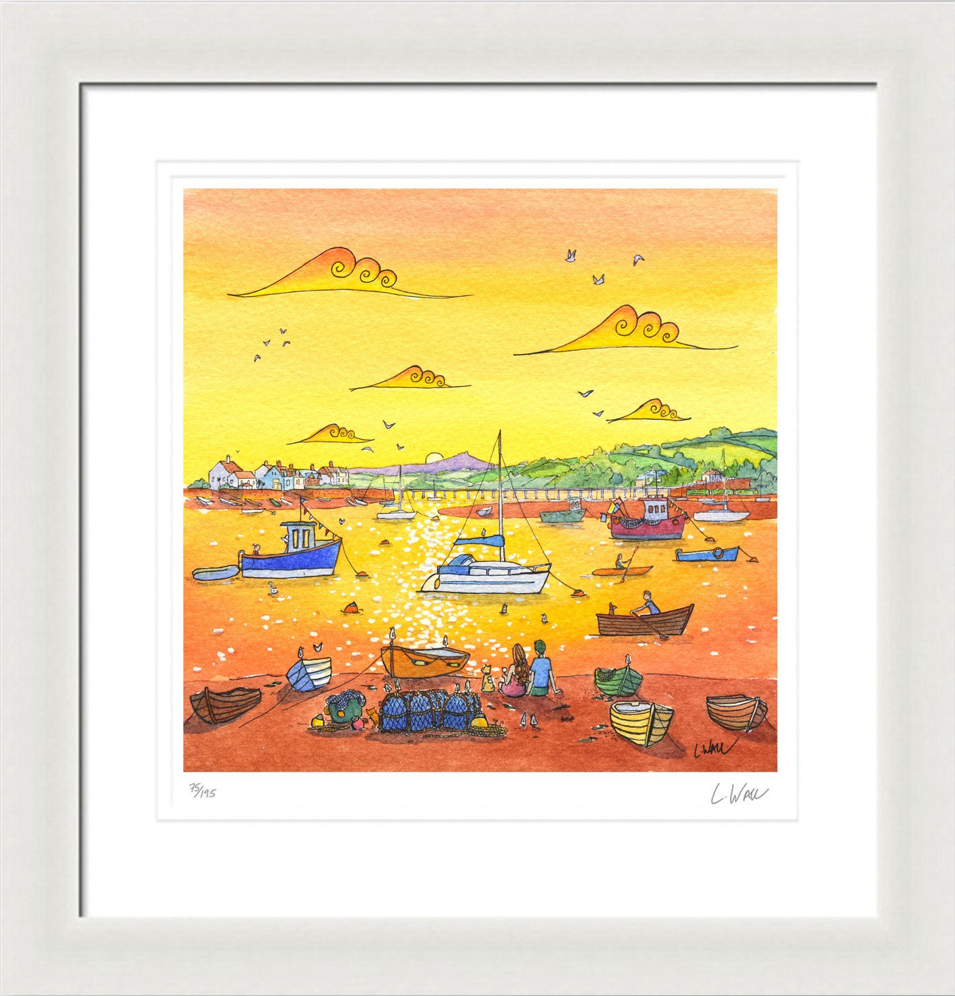 Artwork by Laura Wall, Teignmouth