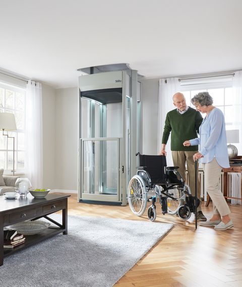Vertical home lifts | Dolphin Mobility