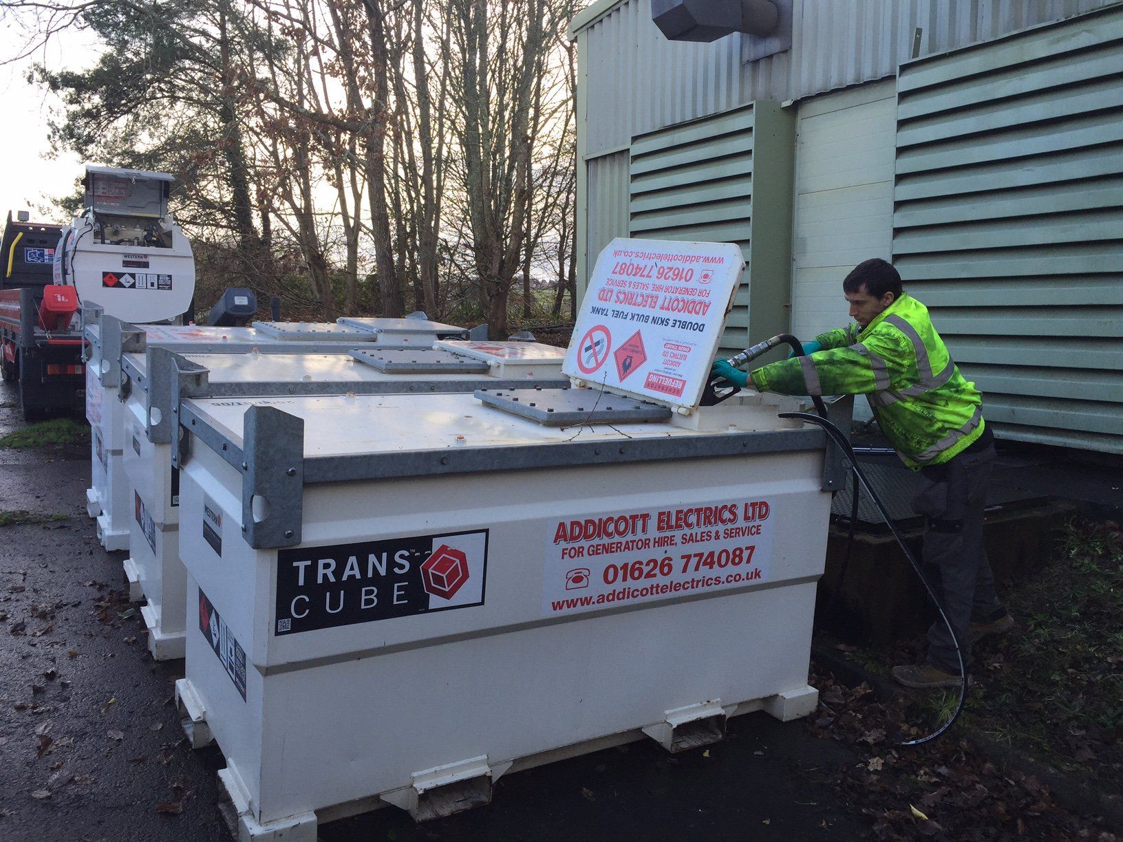 Generator hire services all over the UK