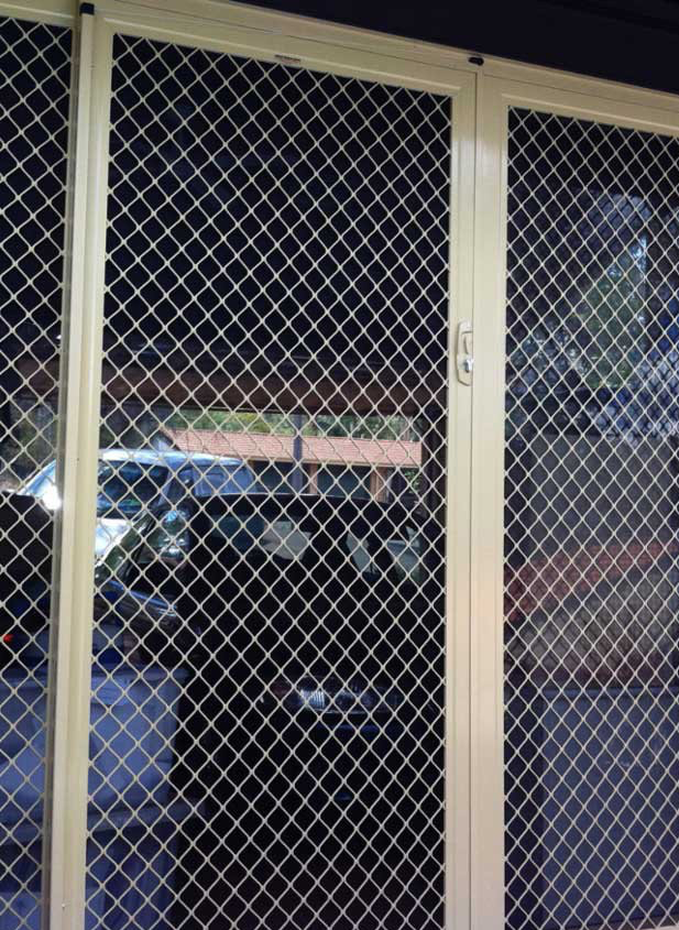 Sliding SecureGrille Aluminium Diamond Grille Security Doors