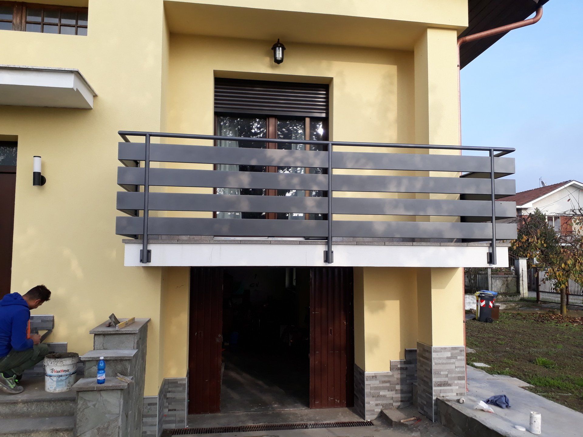 Ringhiere per balconate - Balangero - F.G. Carpenteria