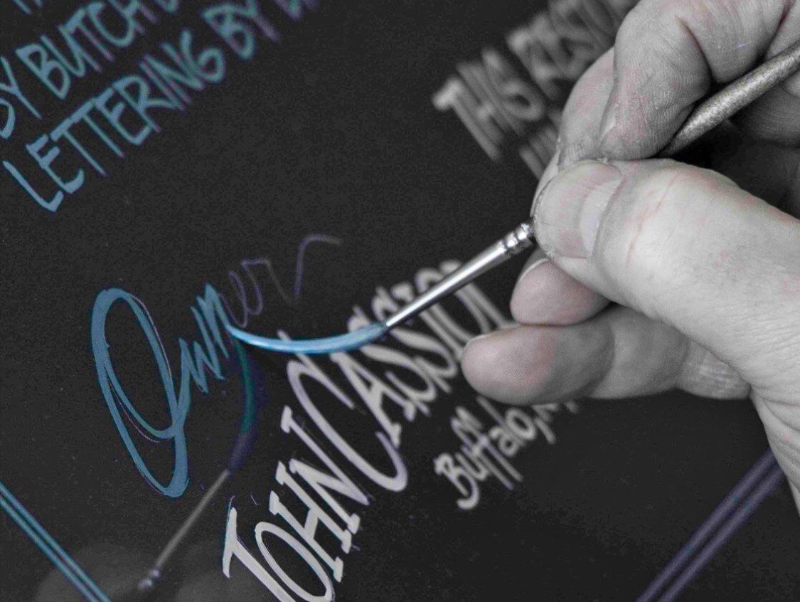 Car Show Signs Boards, Custom Lettering & Art | Pete the Hot Rod Artist